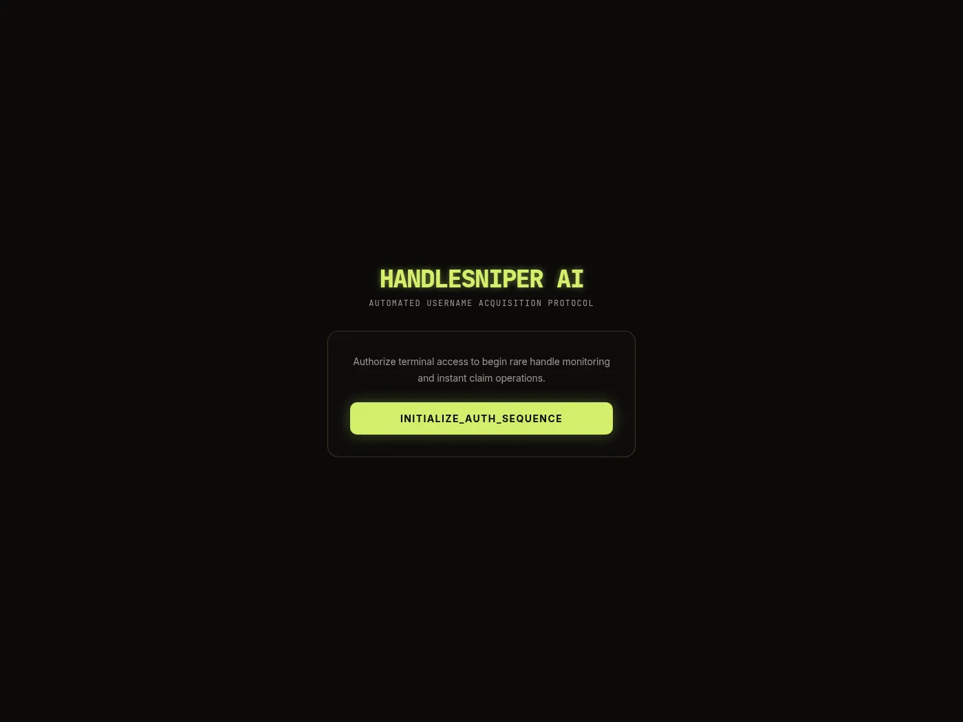 Discord Handle Sniper
