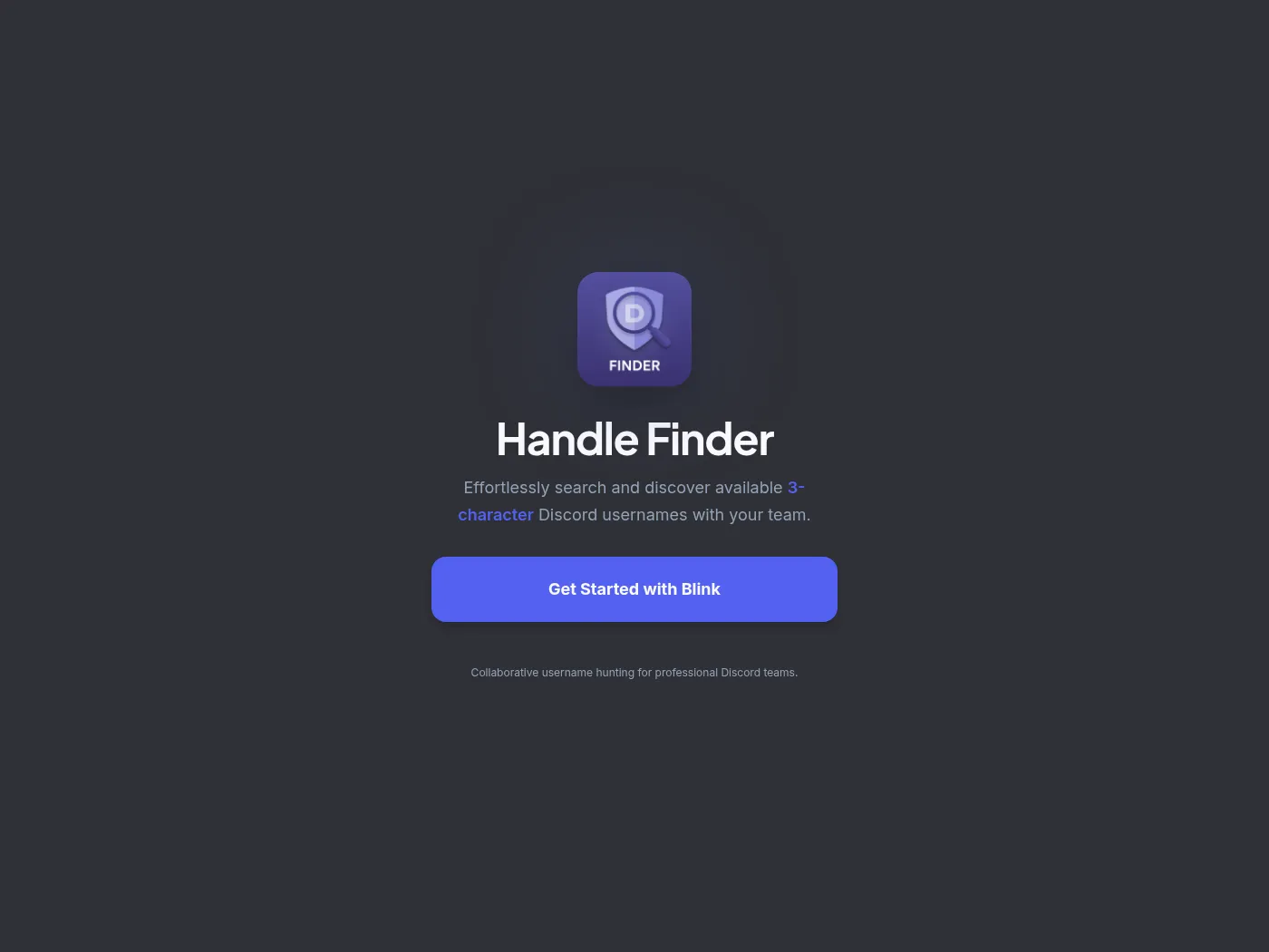 Discord Handle Finder