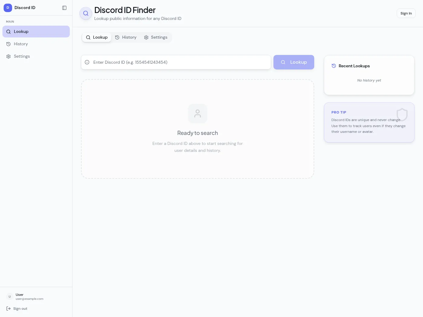 Discord ID Finder