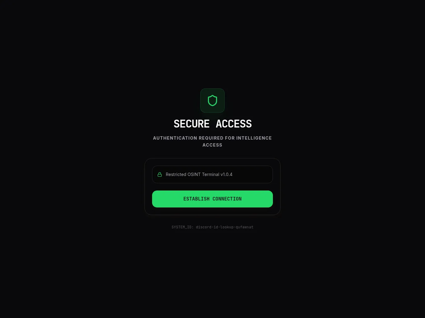 Discord ID Intel Reveal