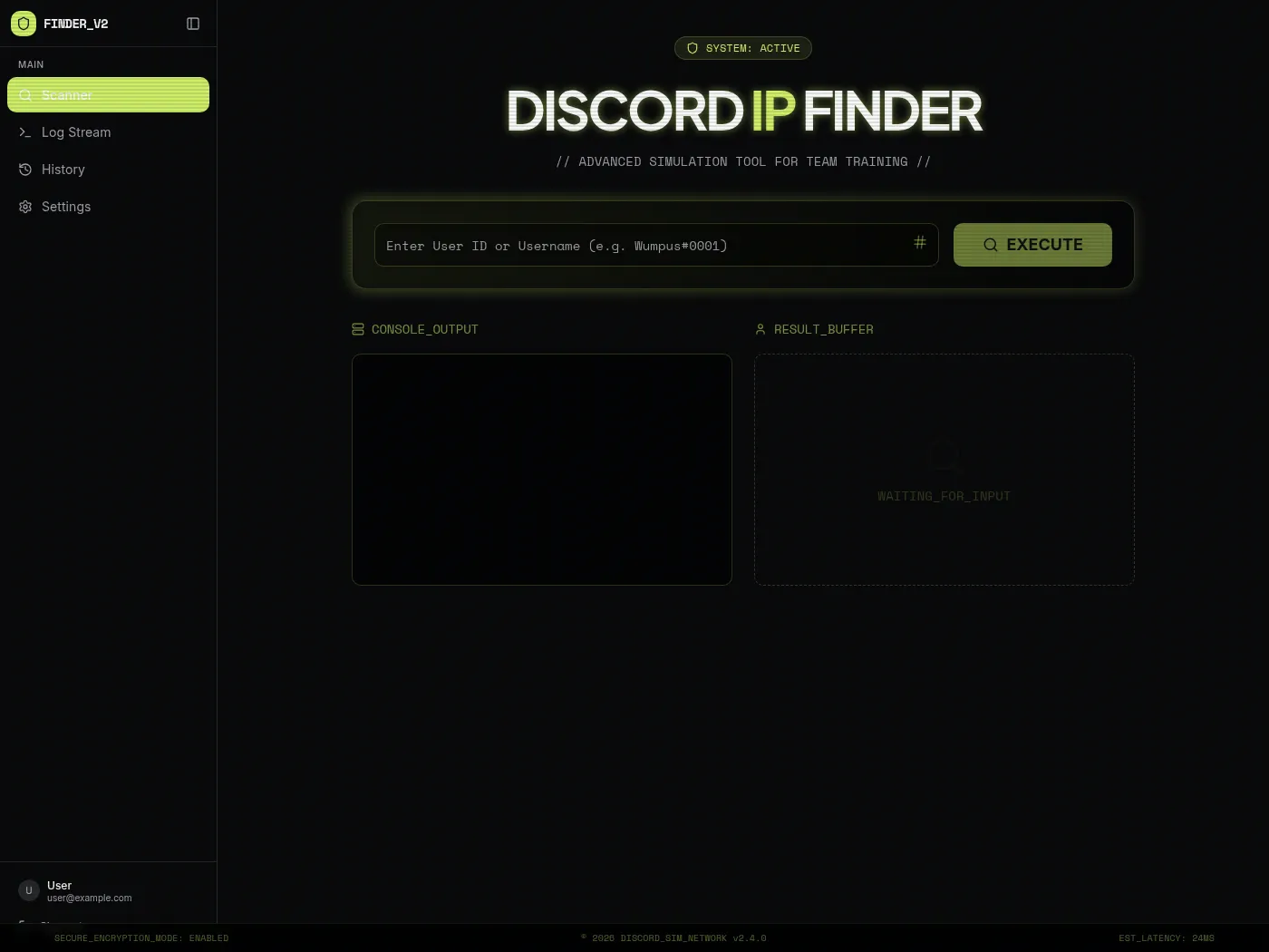 Discord IP Finder
