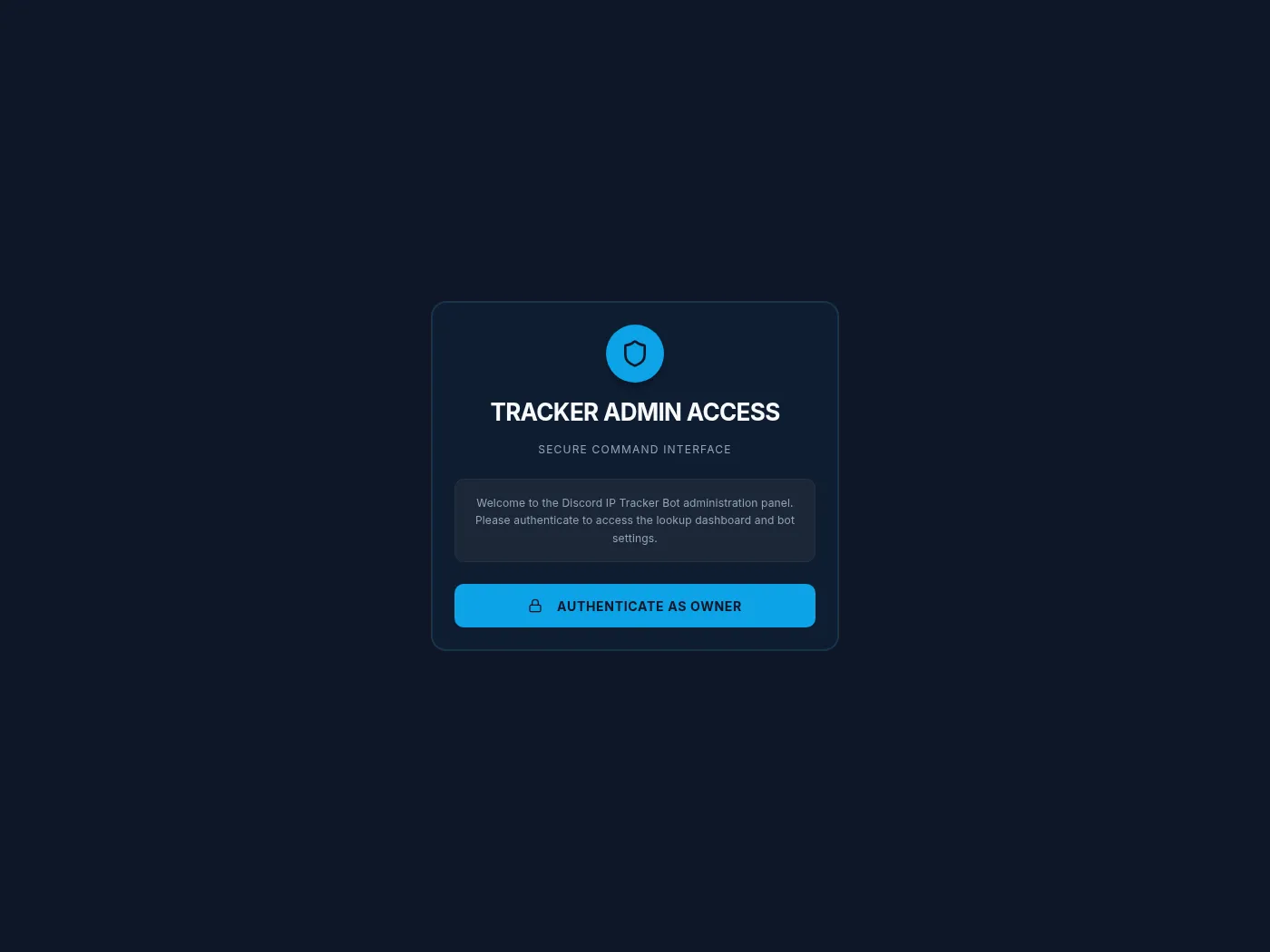 Discord IP Tracker Bot