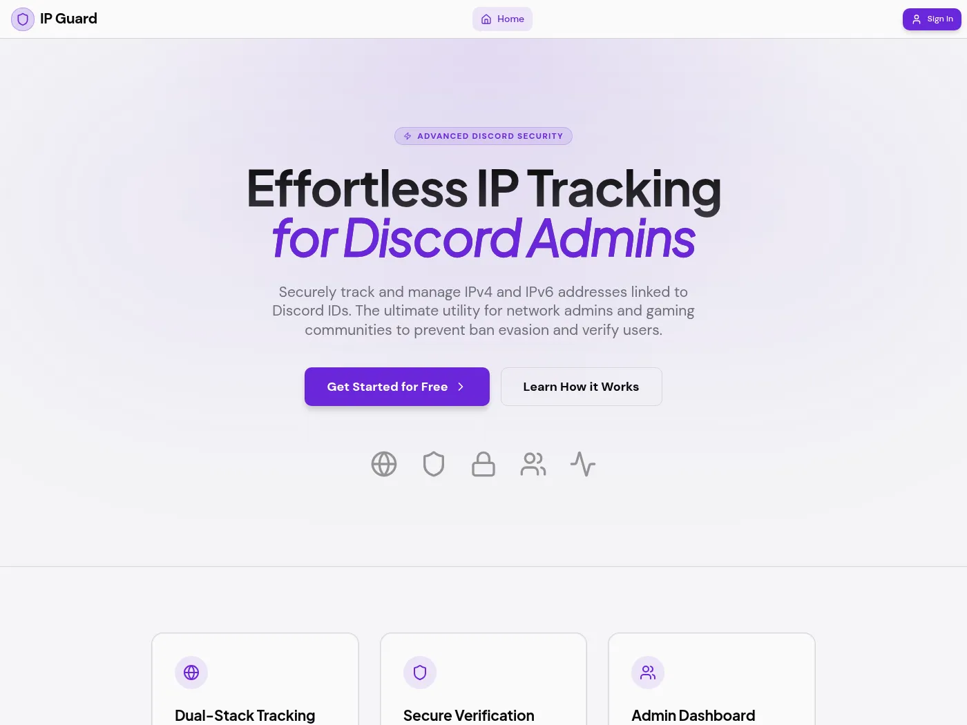 IP Tracker for Discord