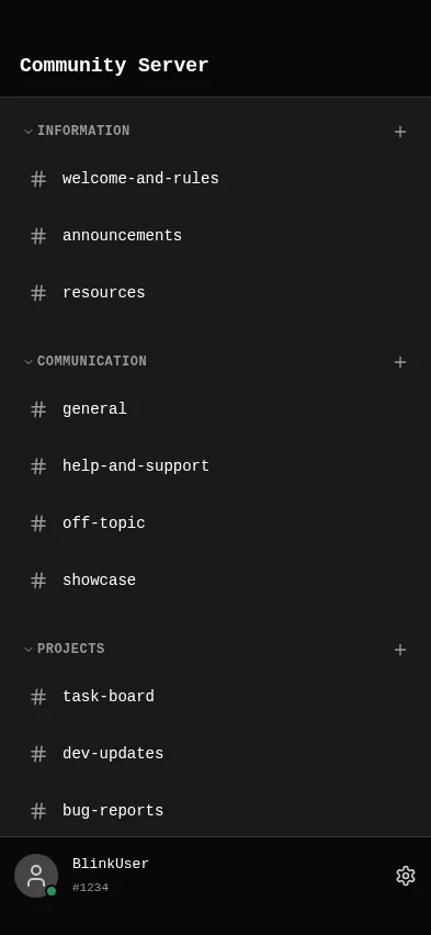 Discord Server Layout App