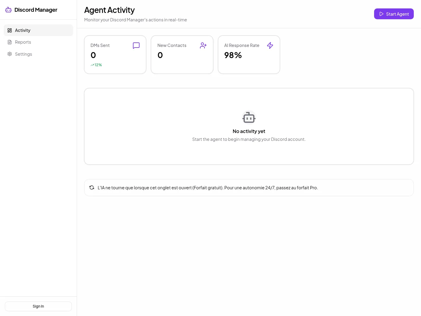 Discord Manager AI