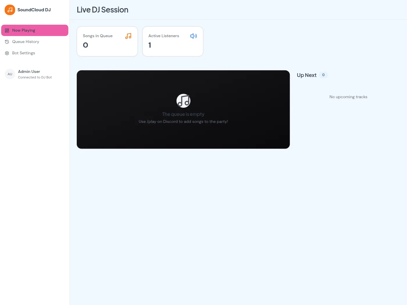SoundCloud Discord DJ