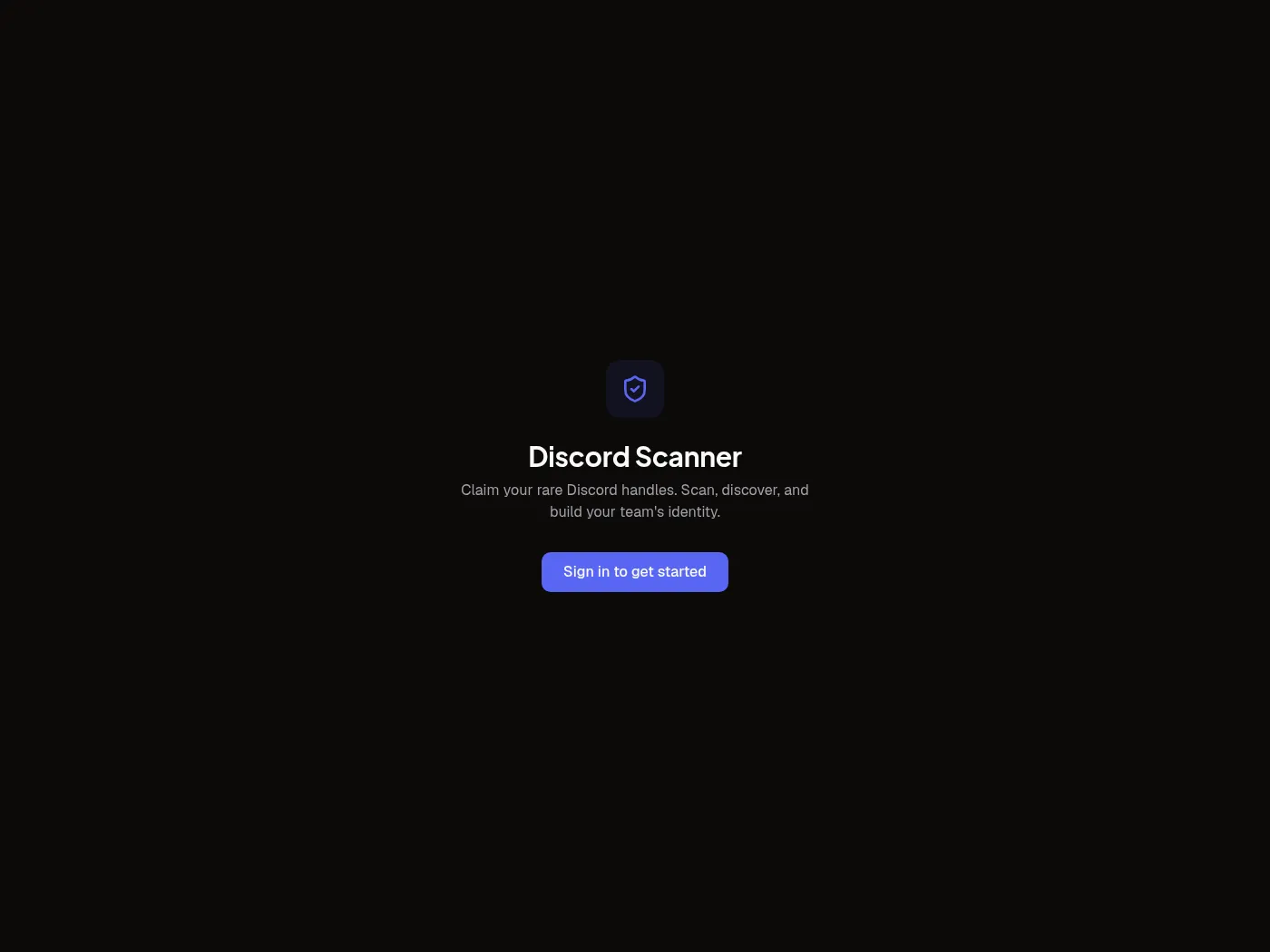 Discord Username Scanner