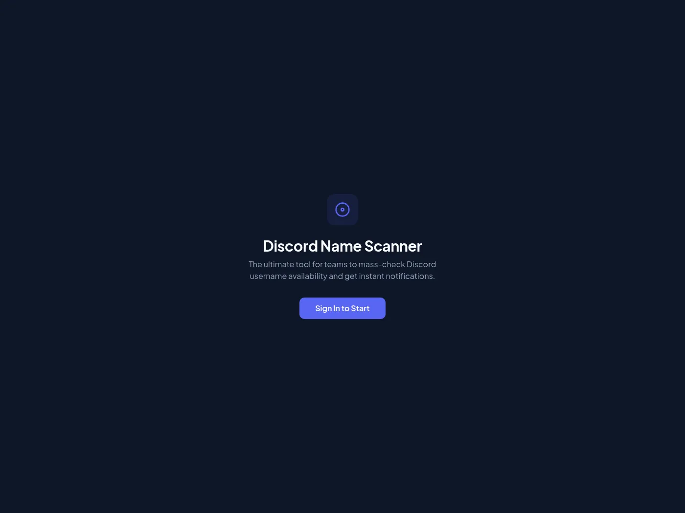 Discord Name Scanner
