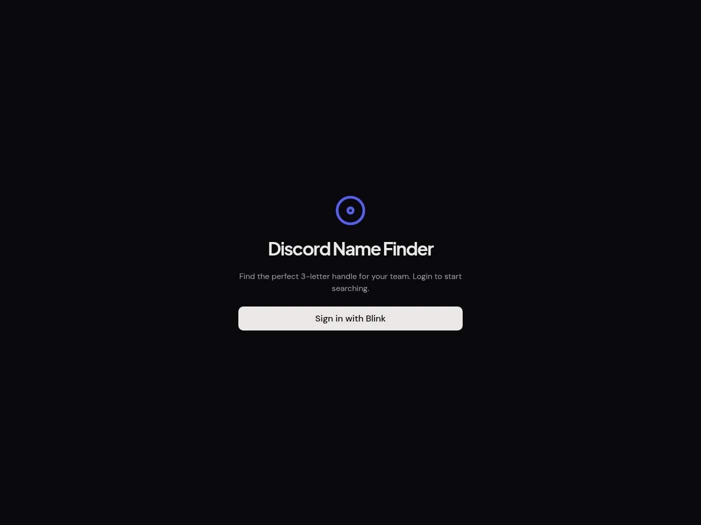 Discord Name Finder