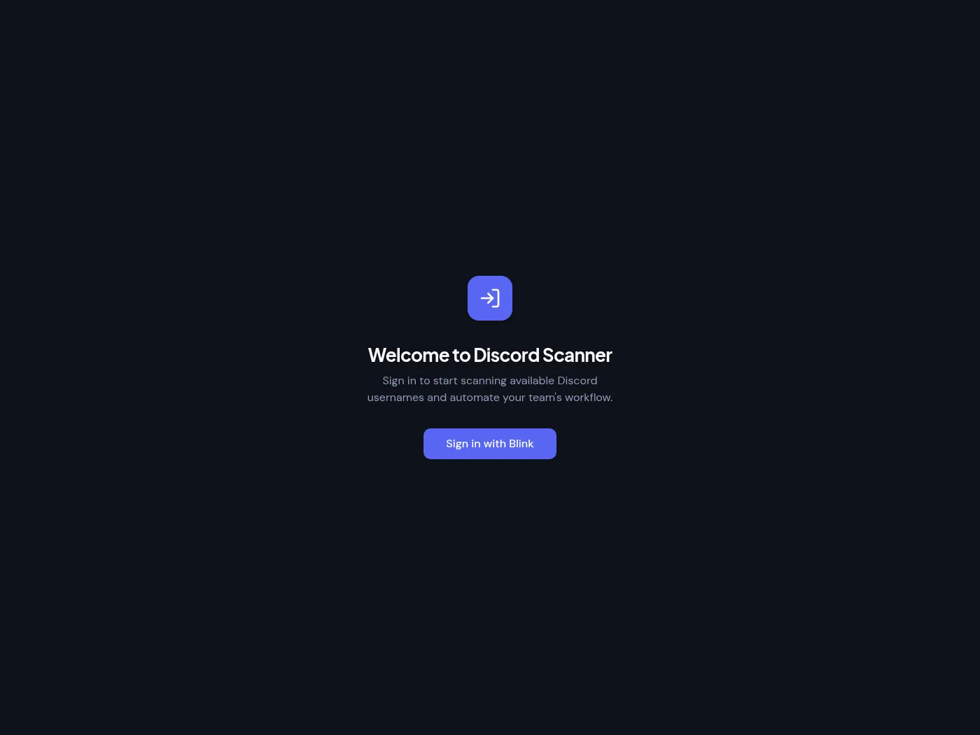 Discord Name Scanner