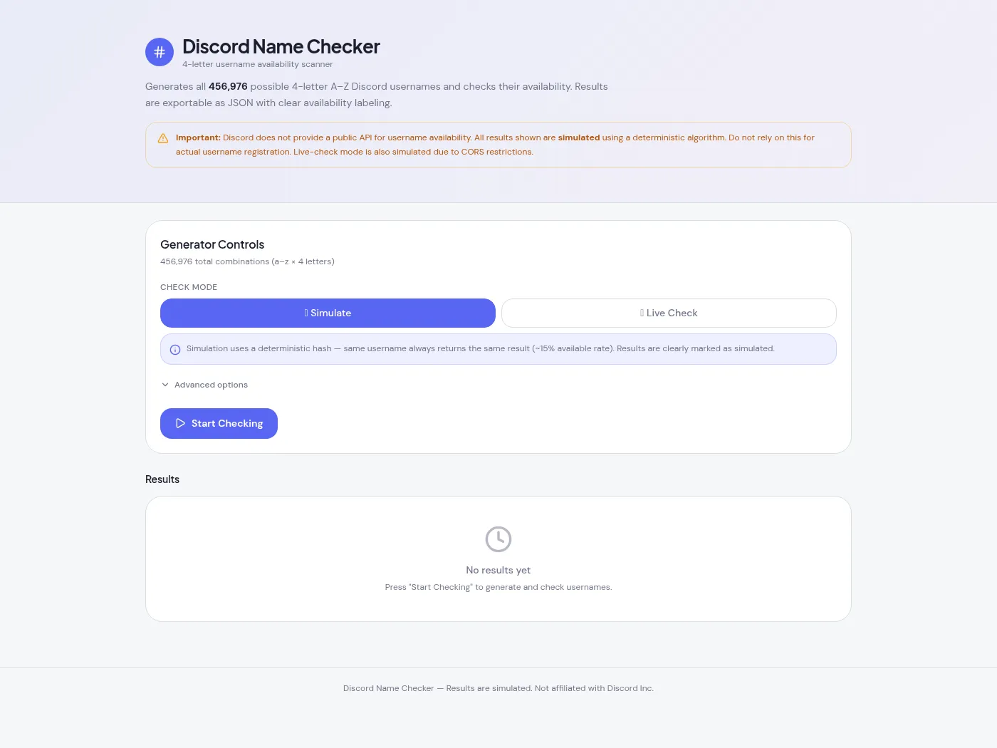 Discord Name Checker