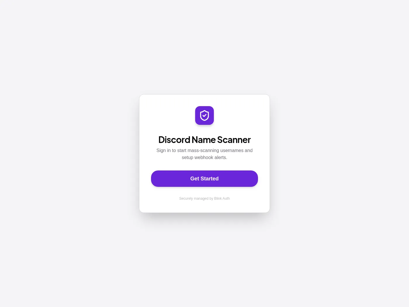Discord Name Scanner