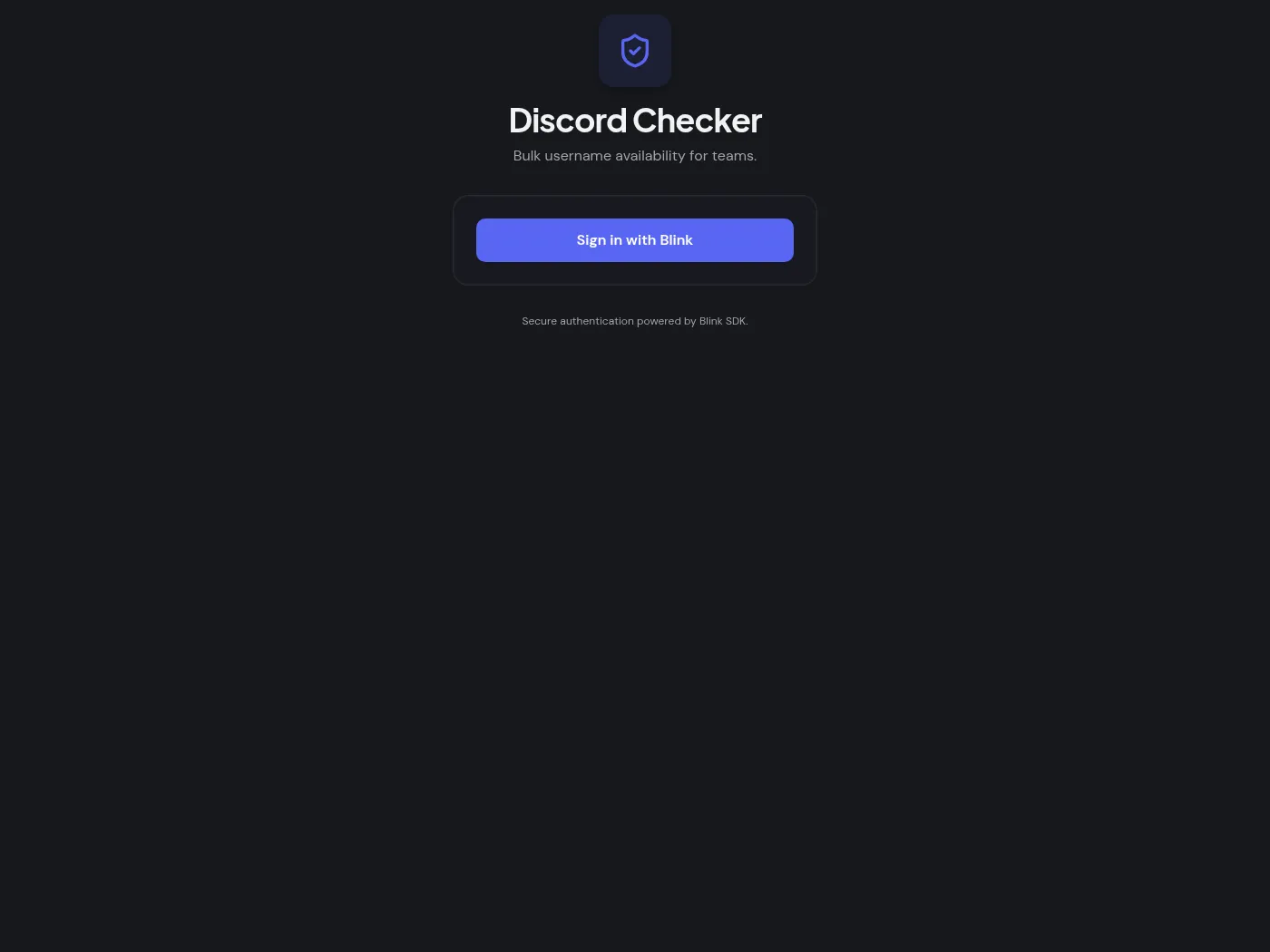 Discord Username Checker
