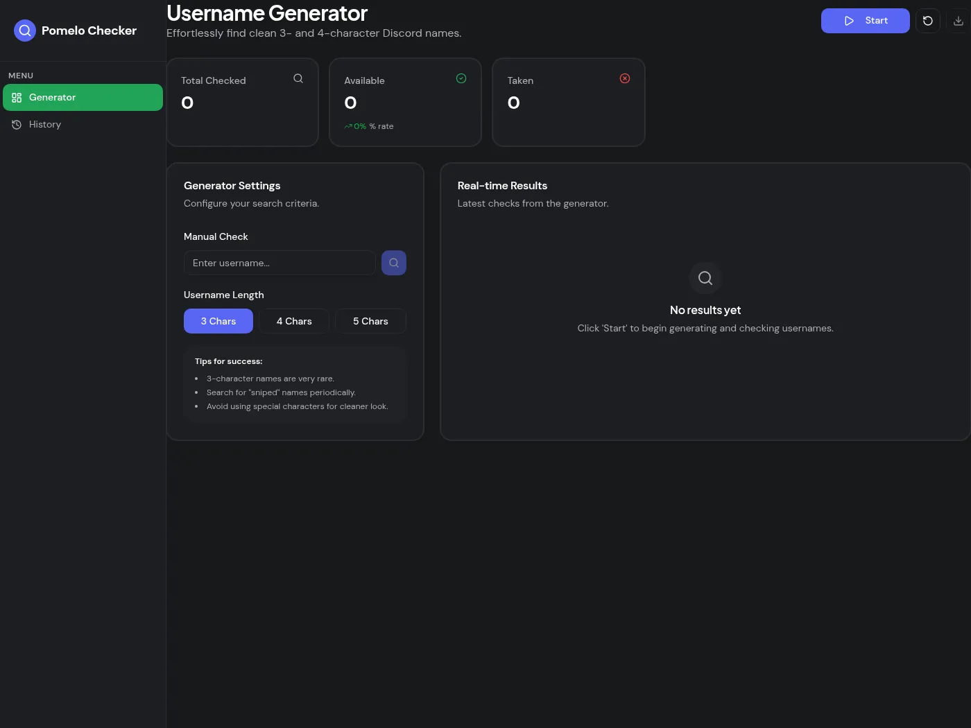 Discord Name Checker