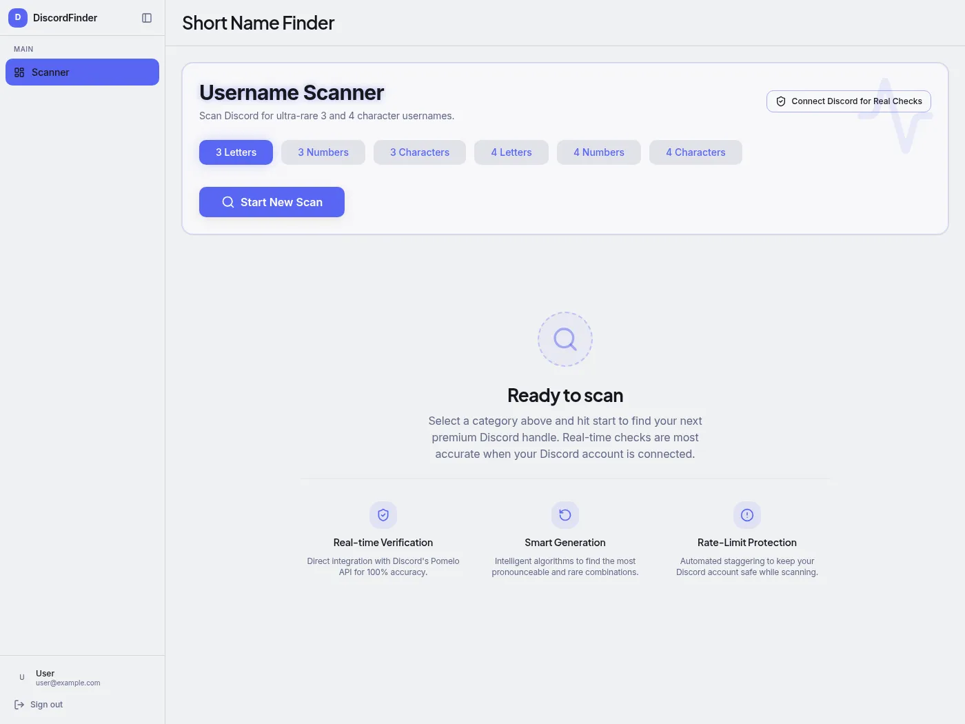 Discord Username Finder