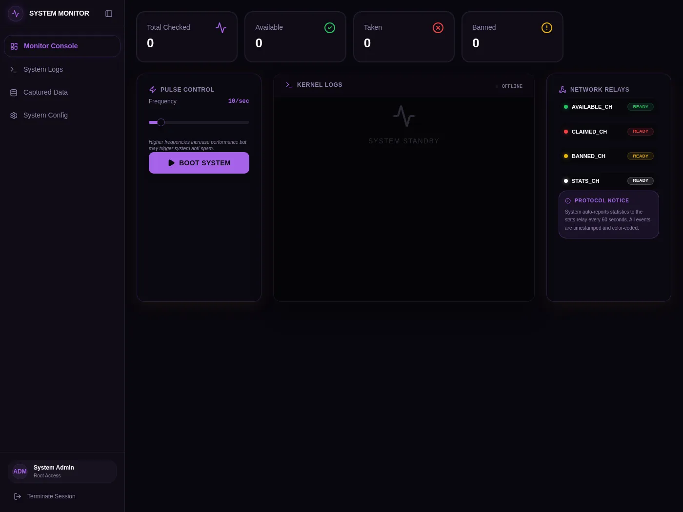 Discord Name Monitor