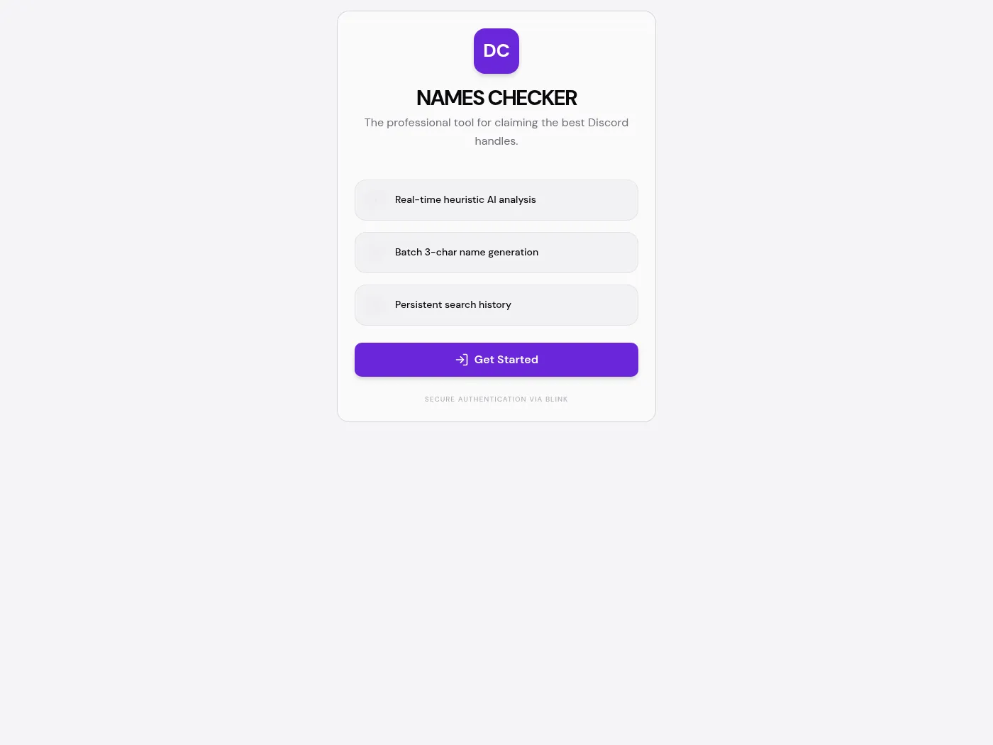 Discord Username Checker