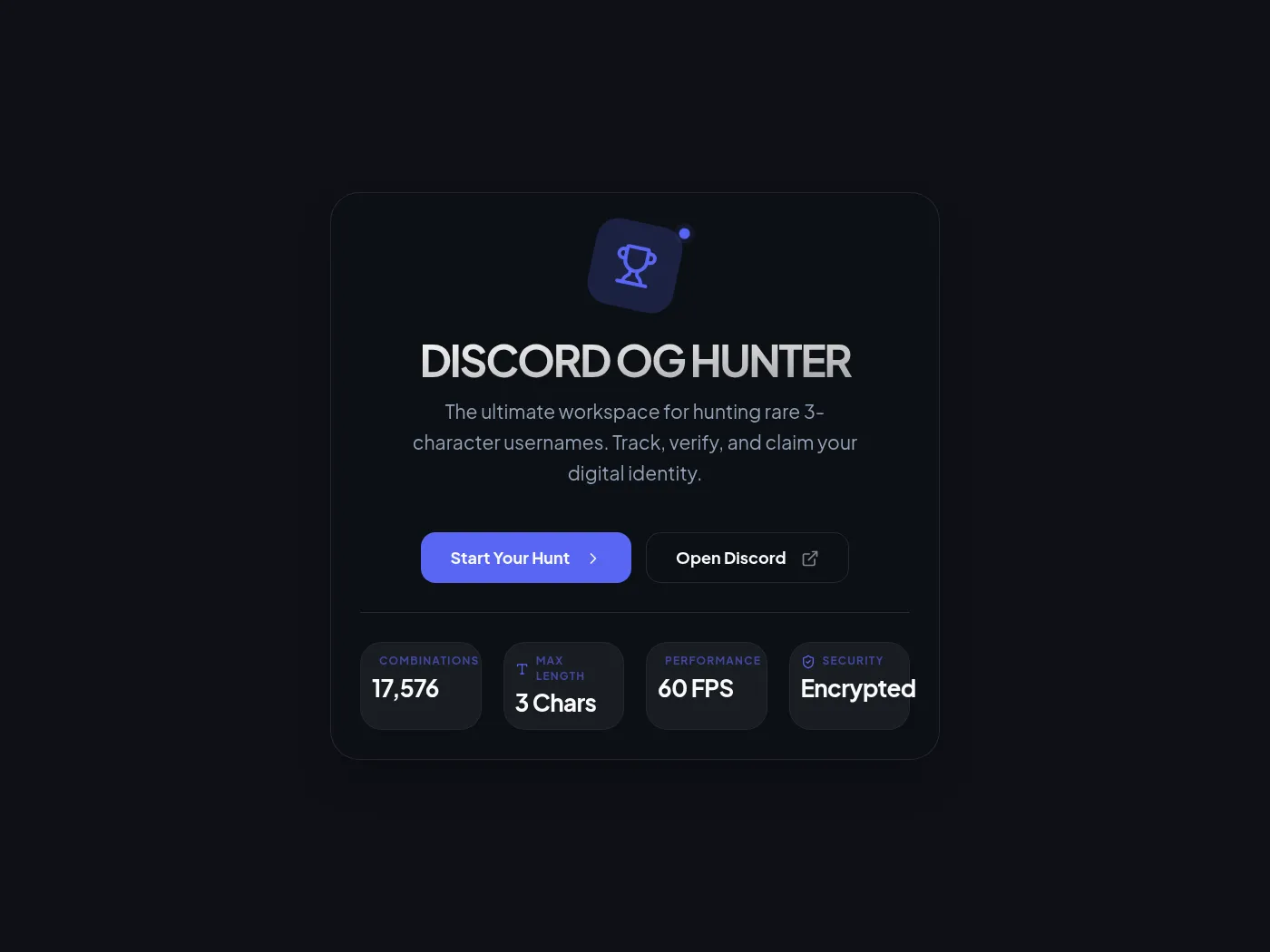 Discord Username Checker