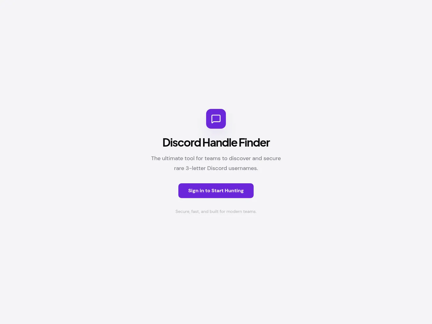 Discord Handle Finder