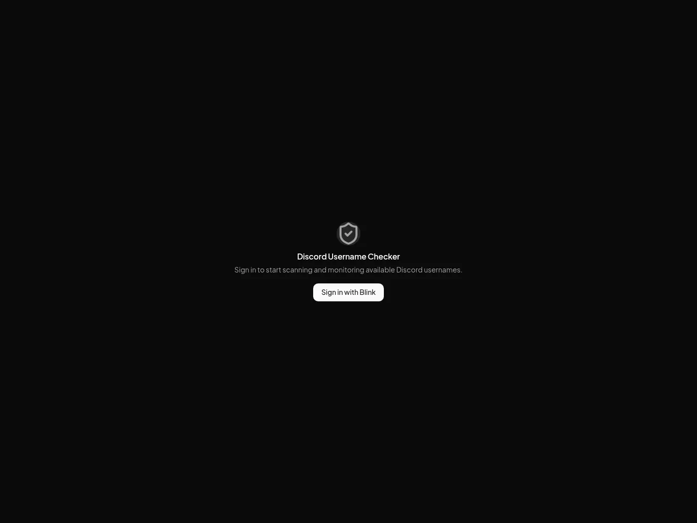 Discord Username Checker