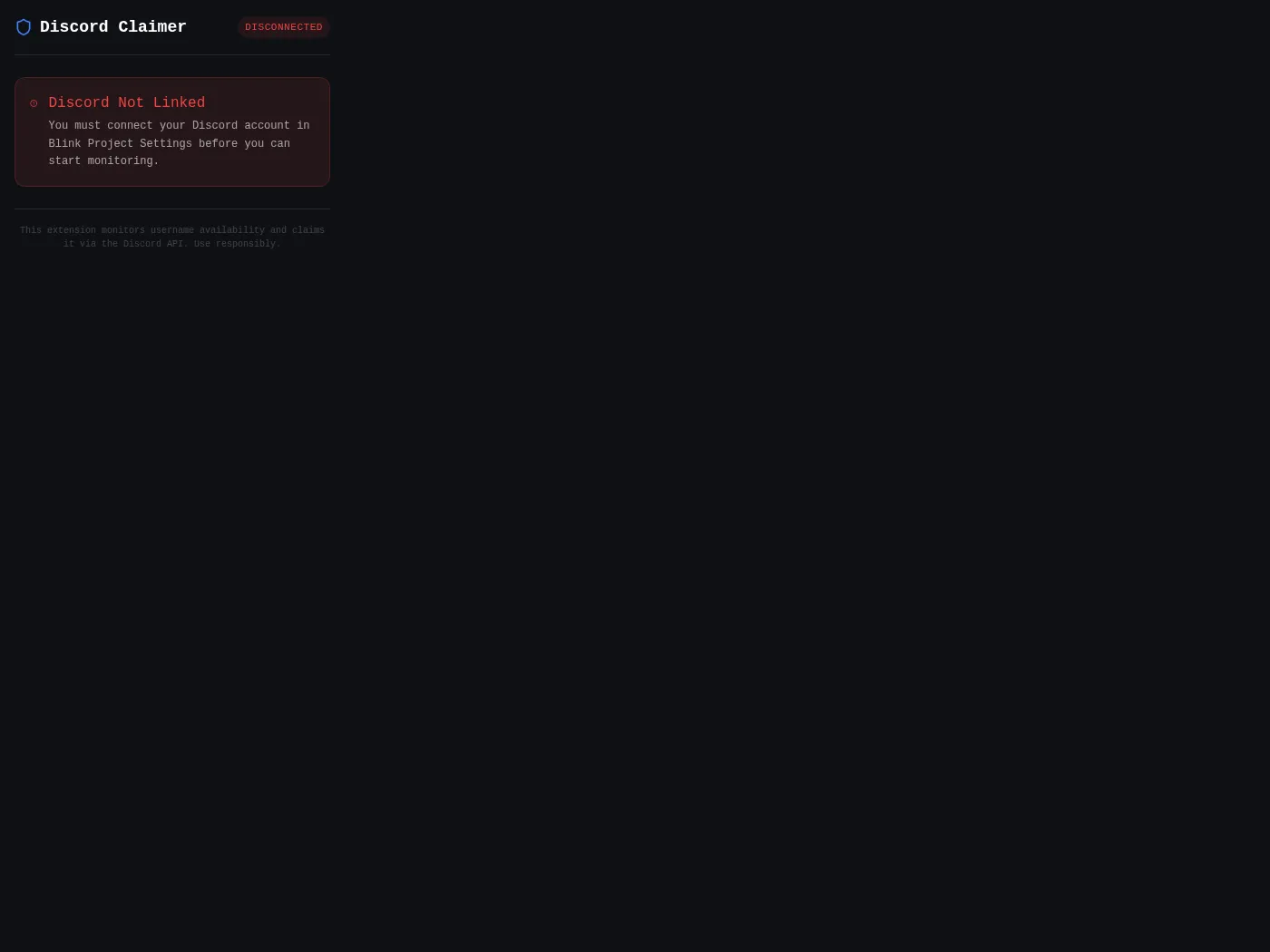 Discord Username Claimer