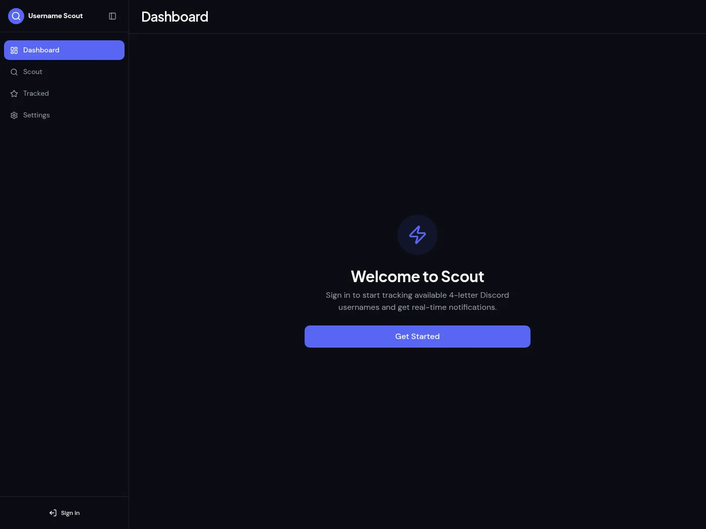 Discord Username Scout