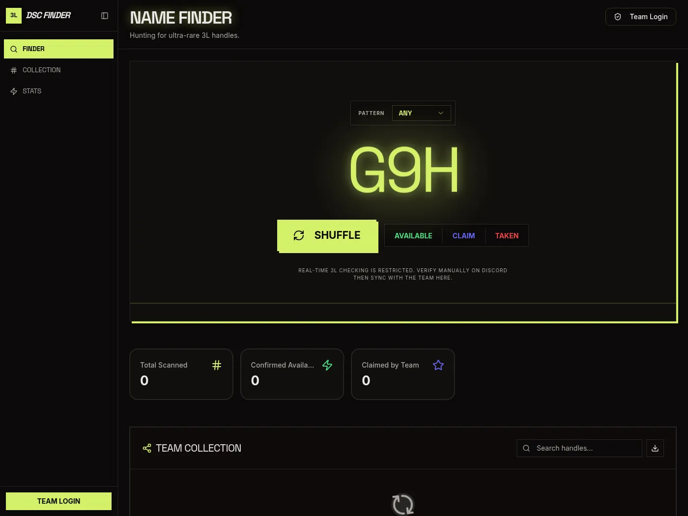 Discord Name Finder