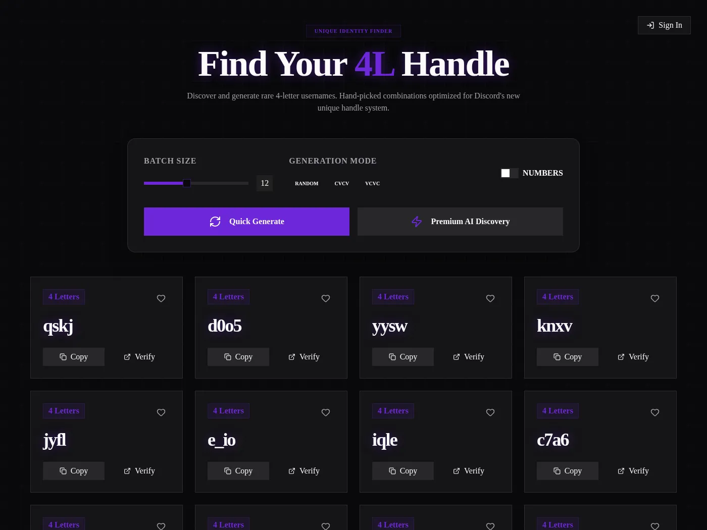 Free Discord Name Finder