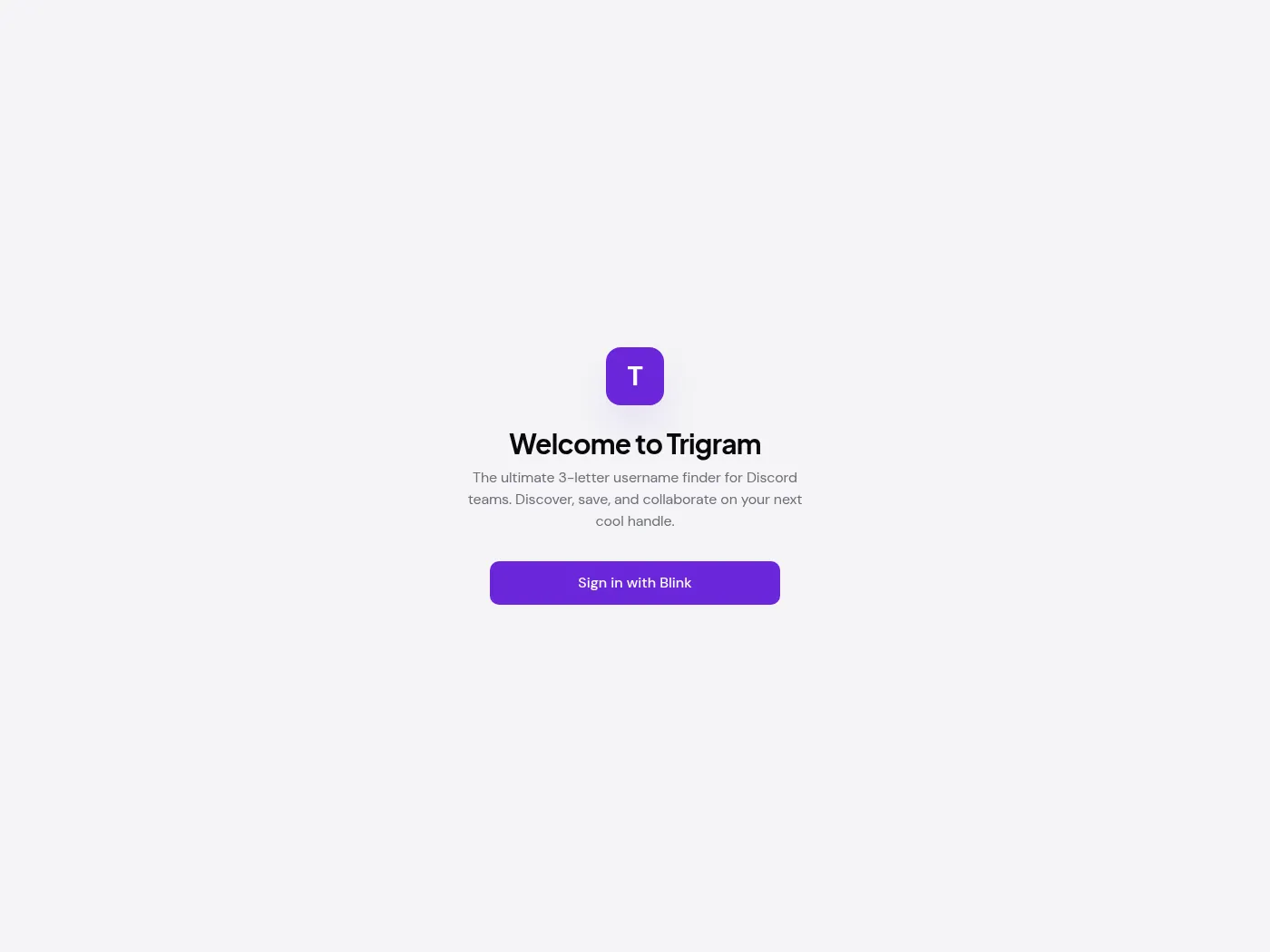 Discord 3-Letter Finder