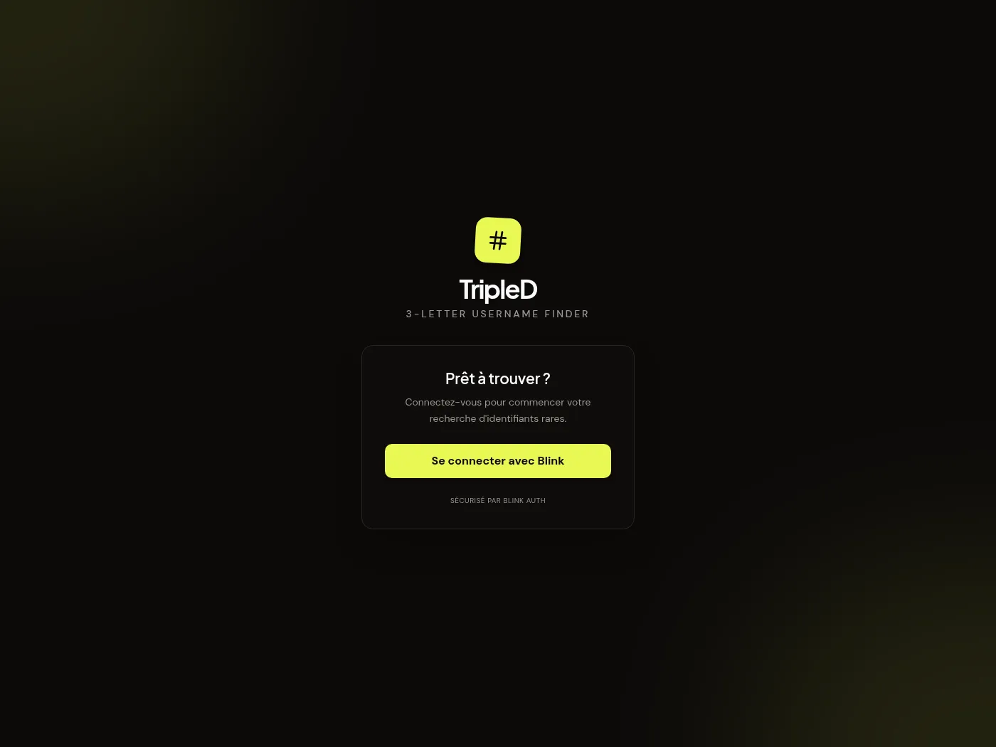 Discord 3-Letter Finder