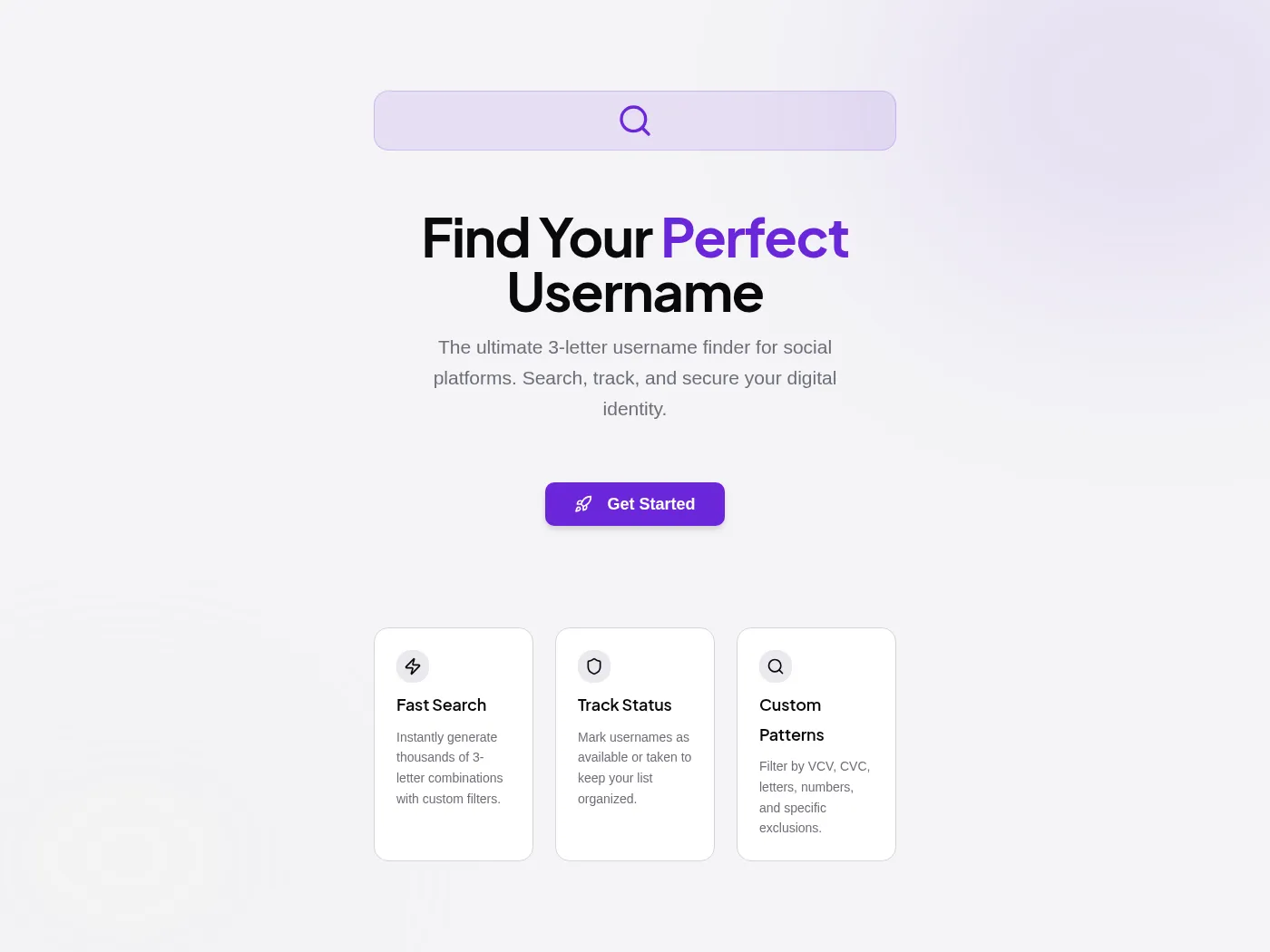 Discord 3-Letter Finder