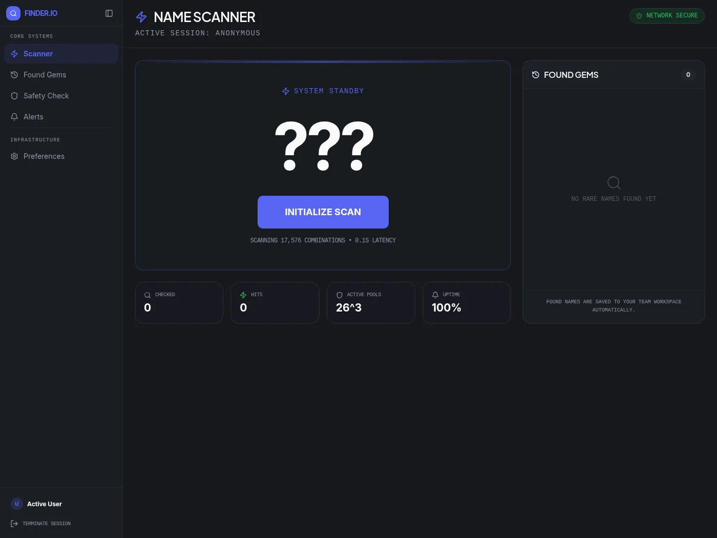 Discord Name Finder