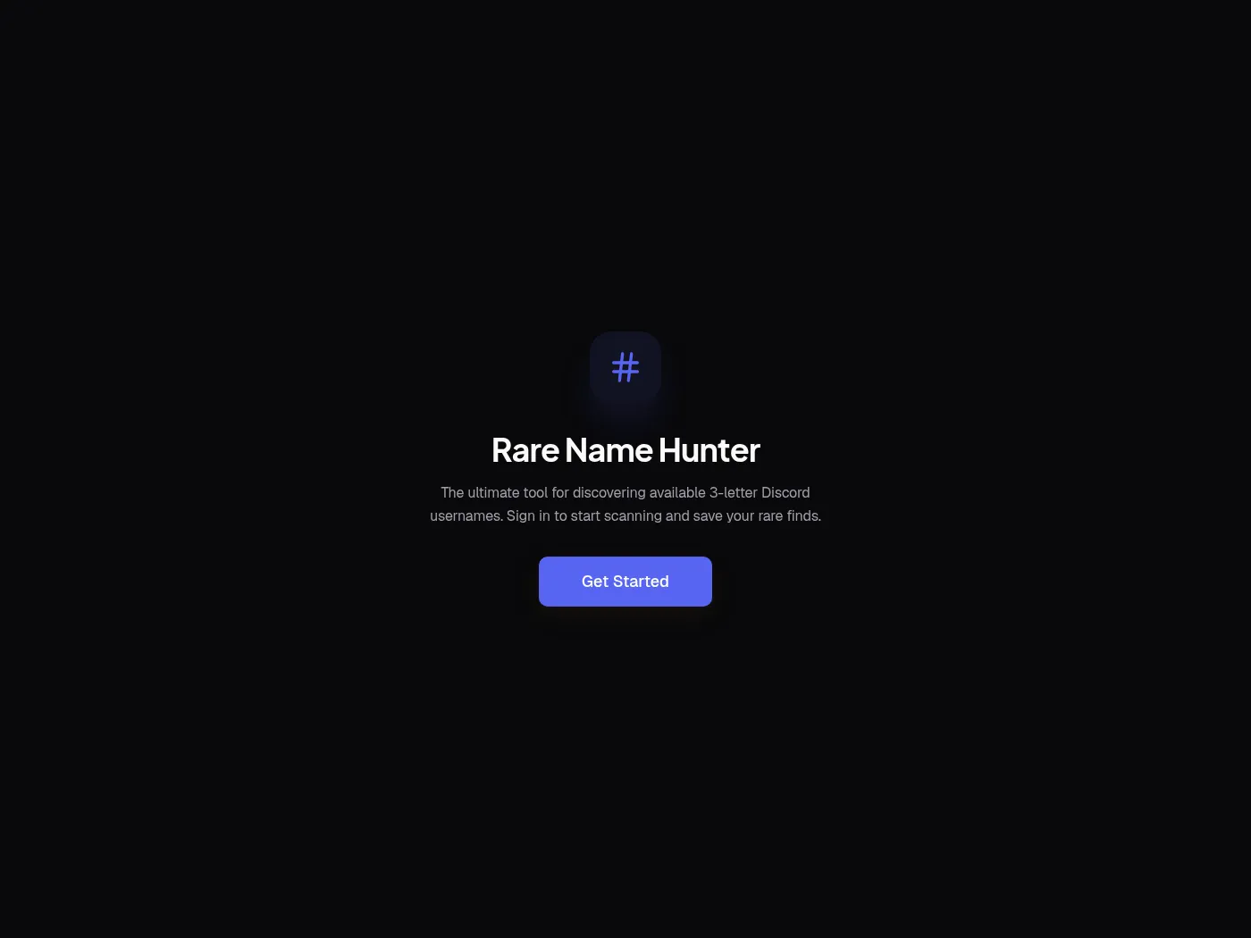 Discord 3-Letter Finder