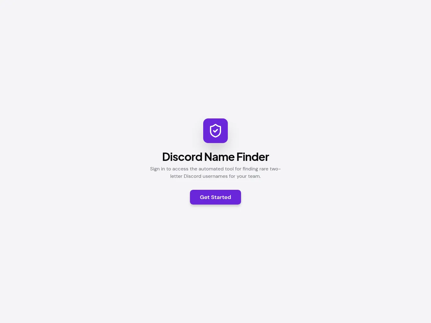 Discord Name Finder