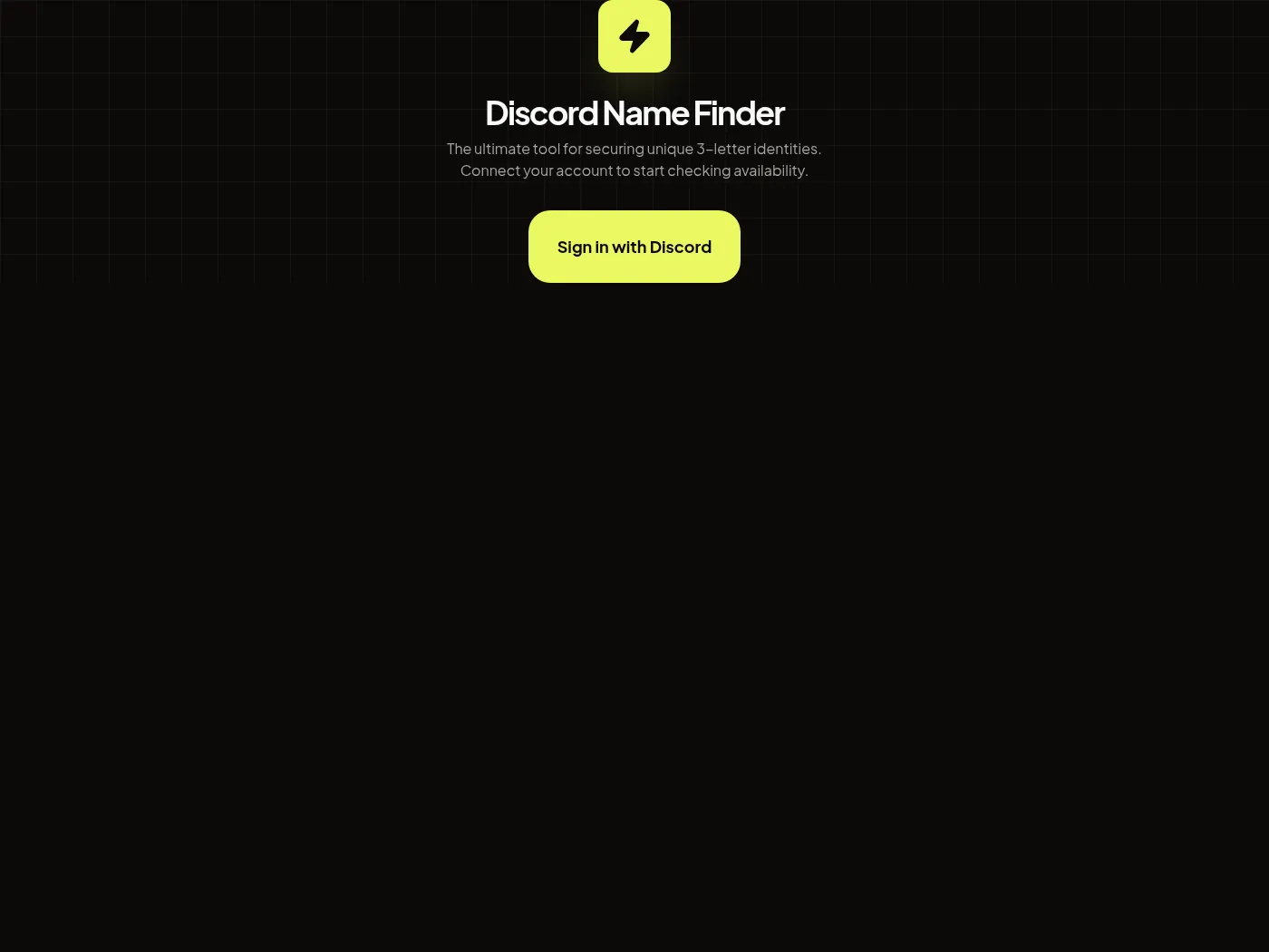 Discord Name Finder