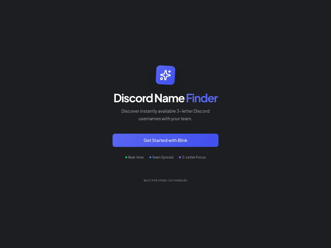 Discord Name Finder