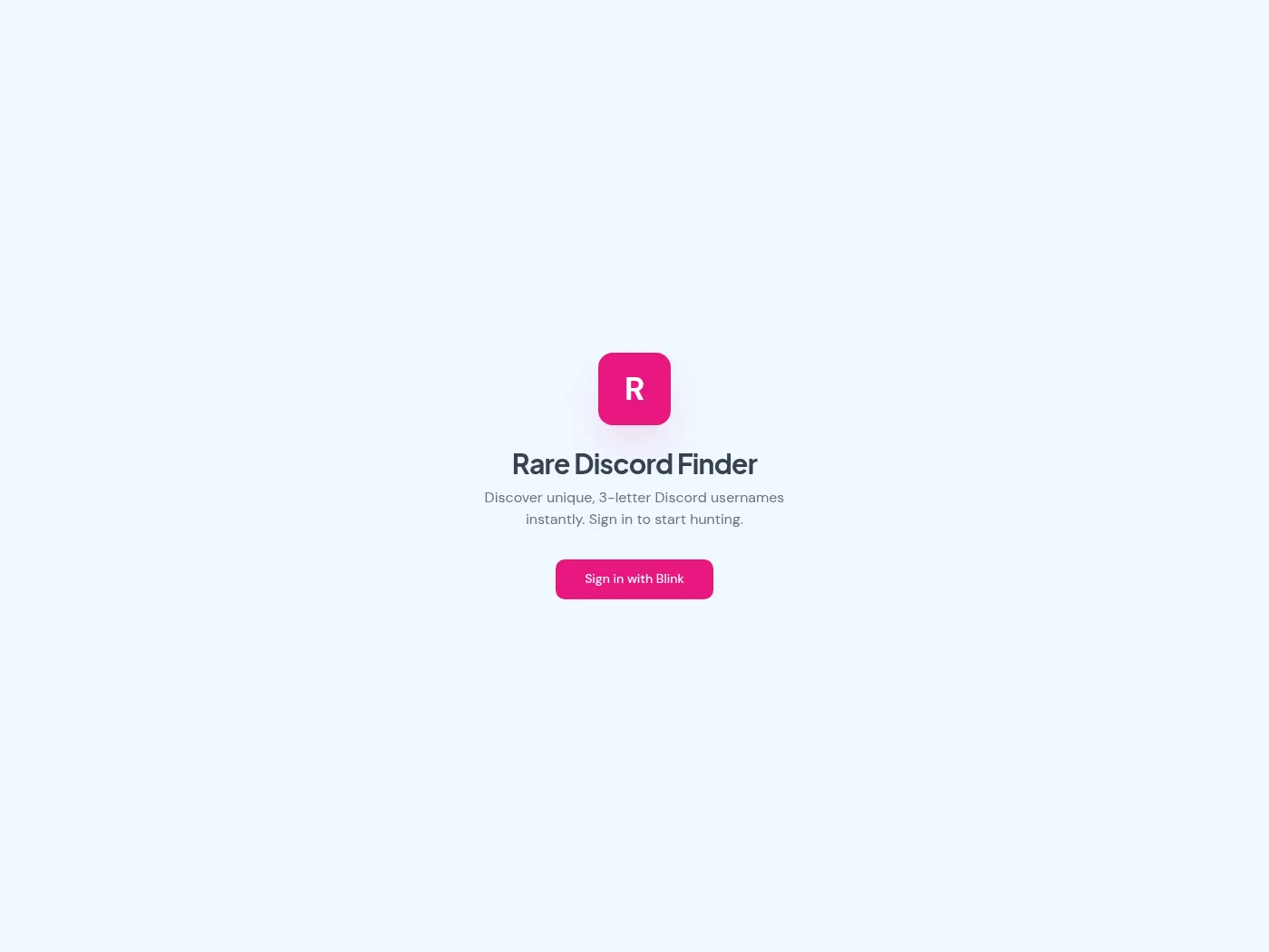 Rare Discord Finder