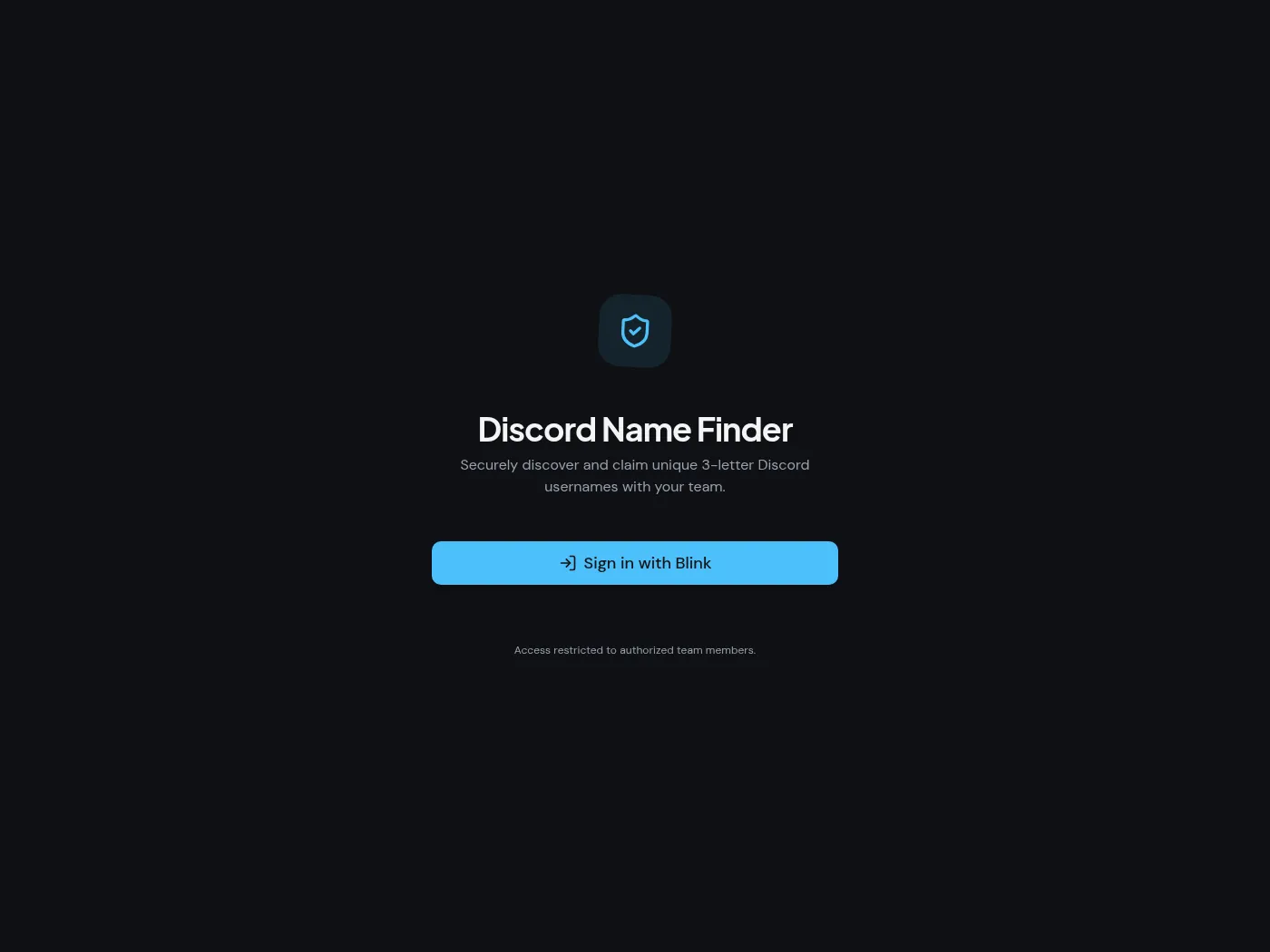 Discord Name Finder