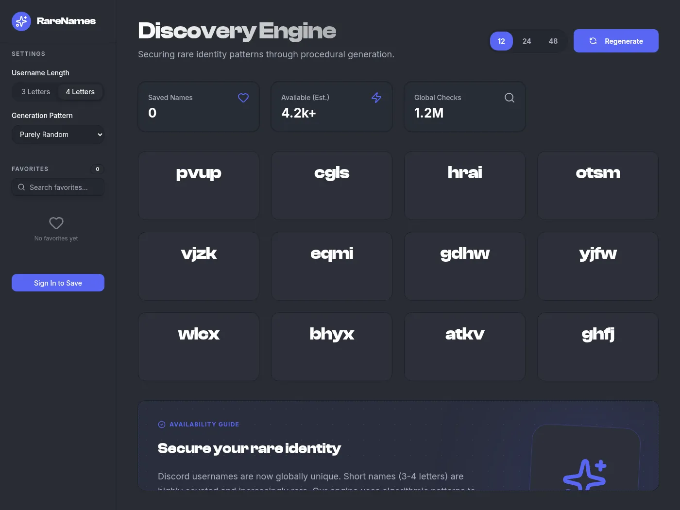 Discord Short Username Finder