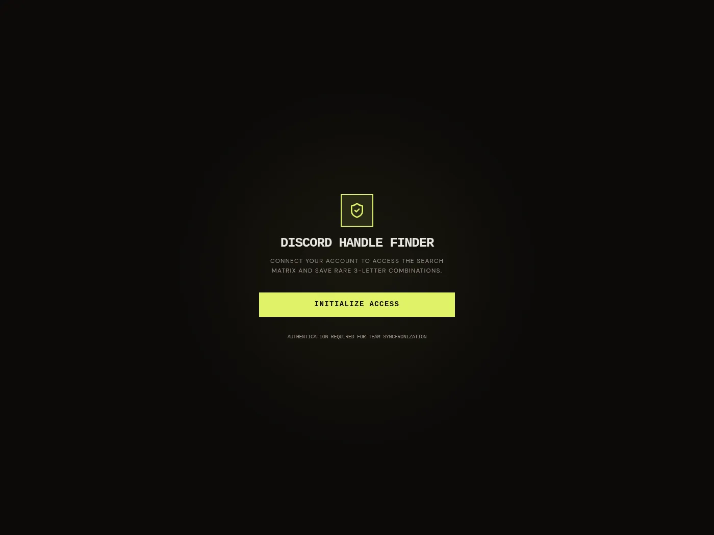 Discord Handle Finder