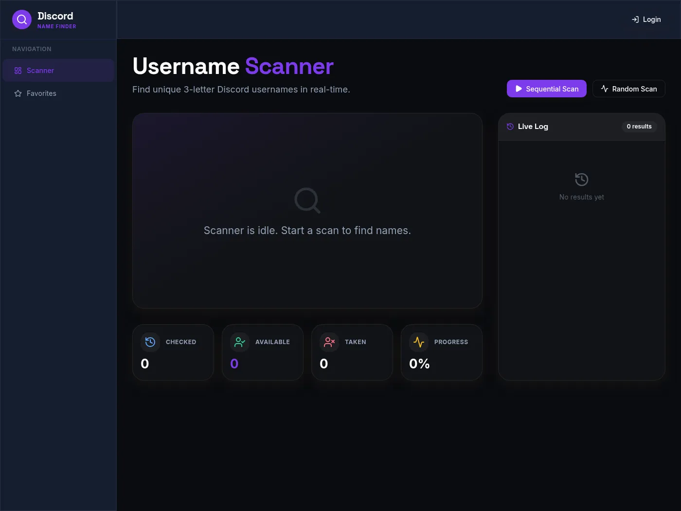Discord Name Finder