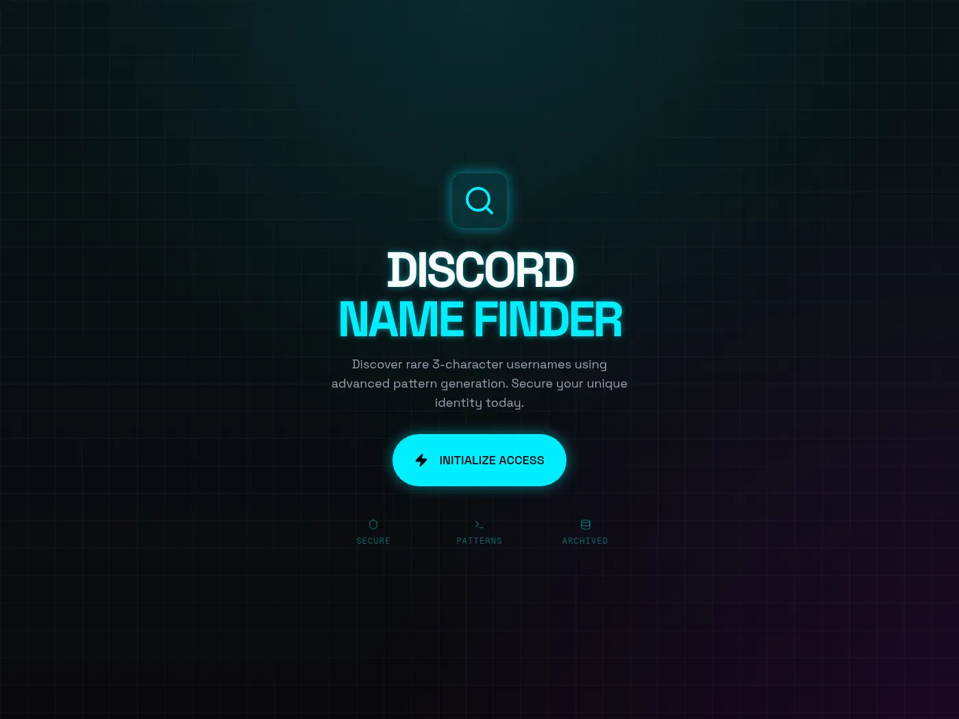 Discord Name Finder