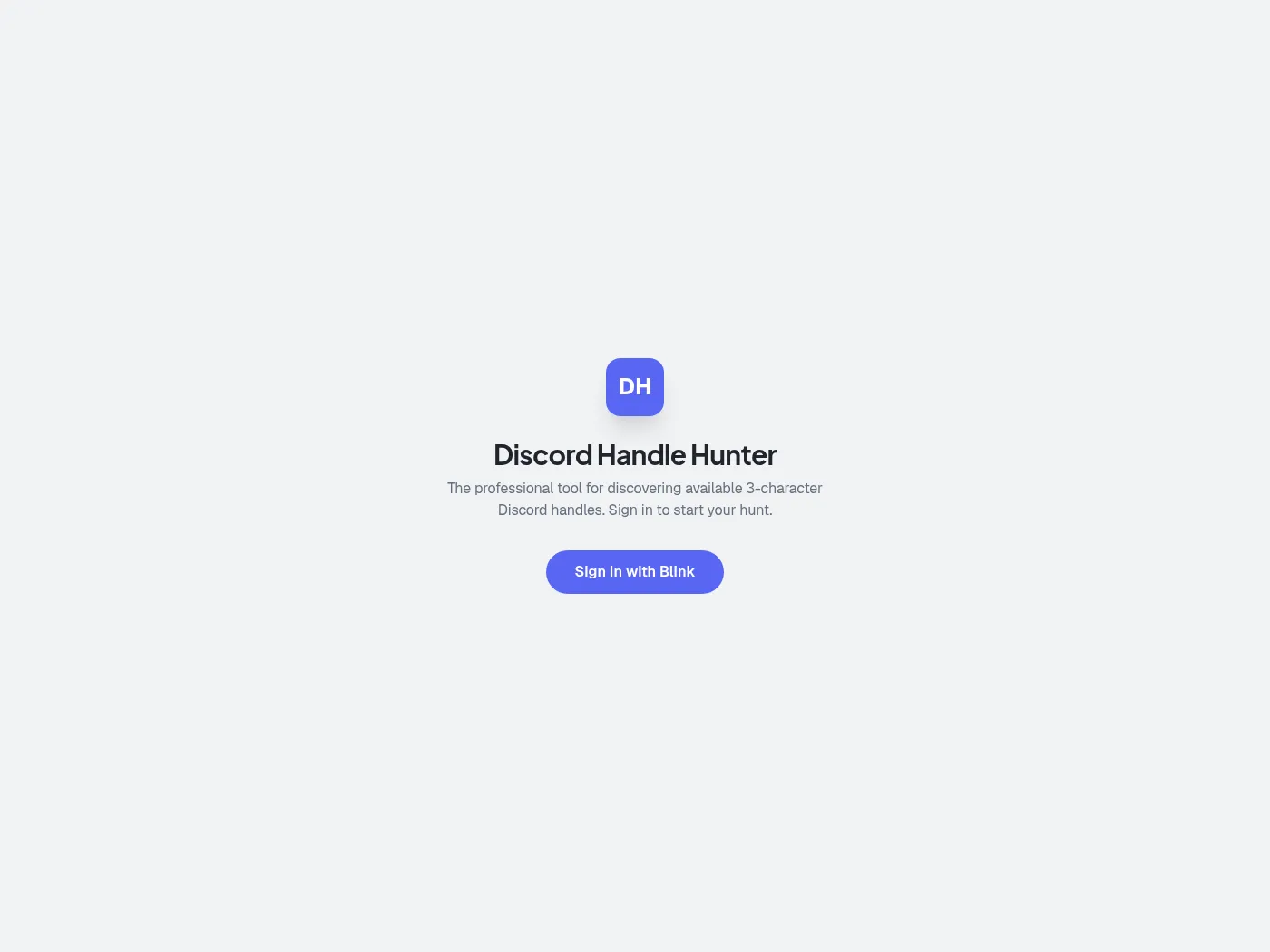 Discord Handle Hunter