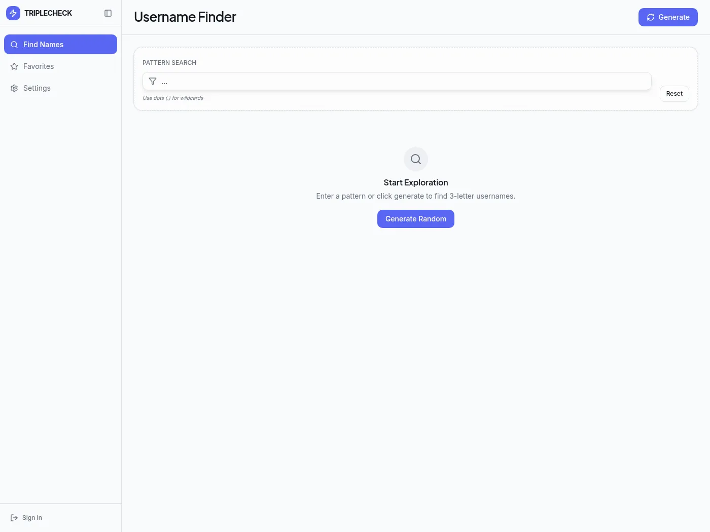 Discord Name Finder