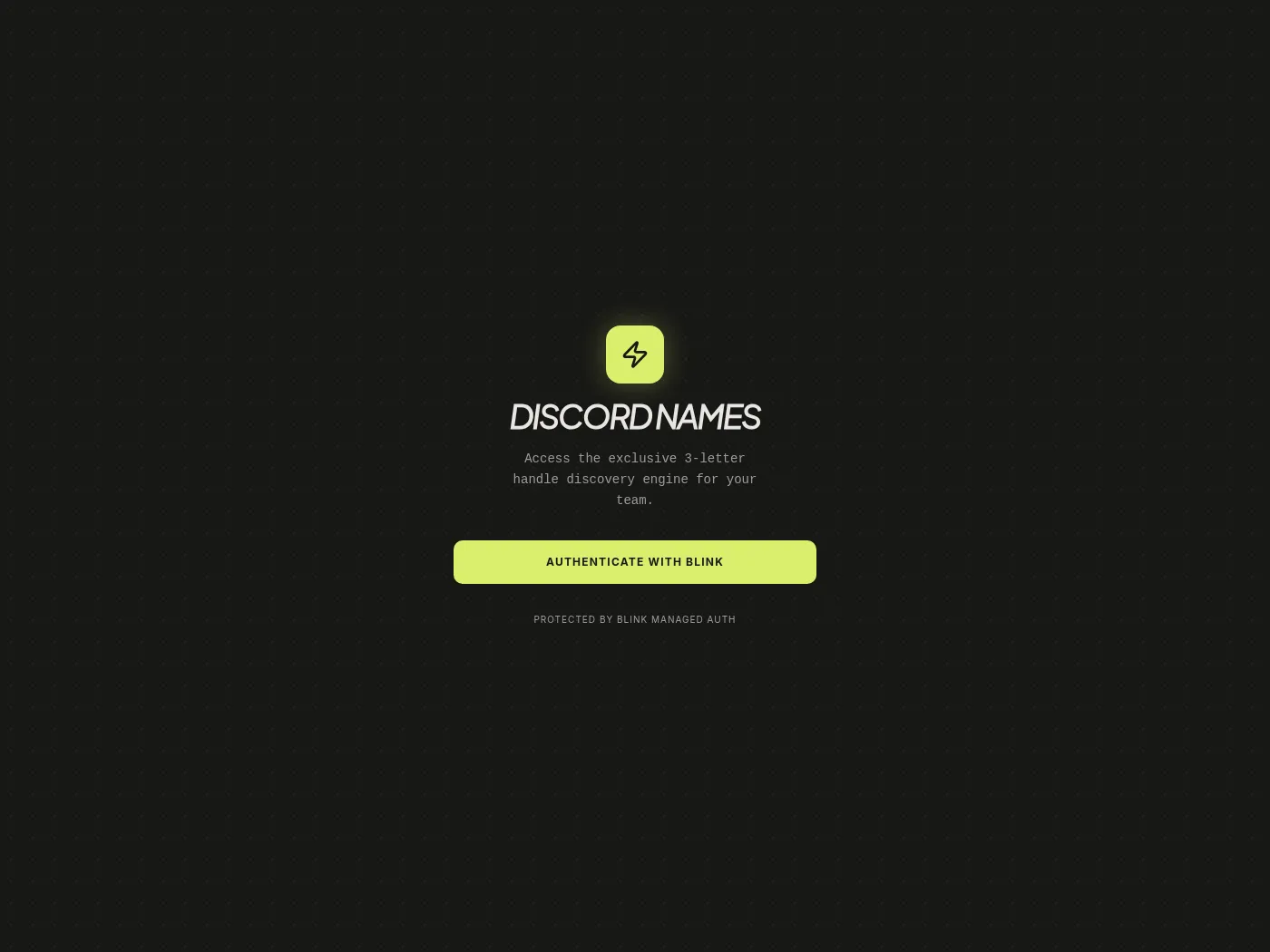 Discord Name Finder