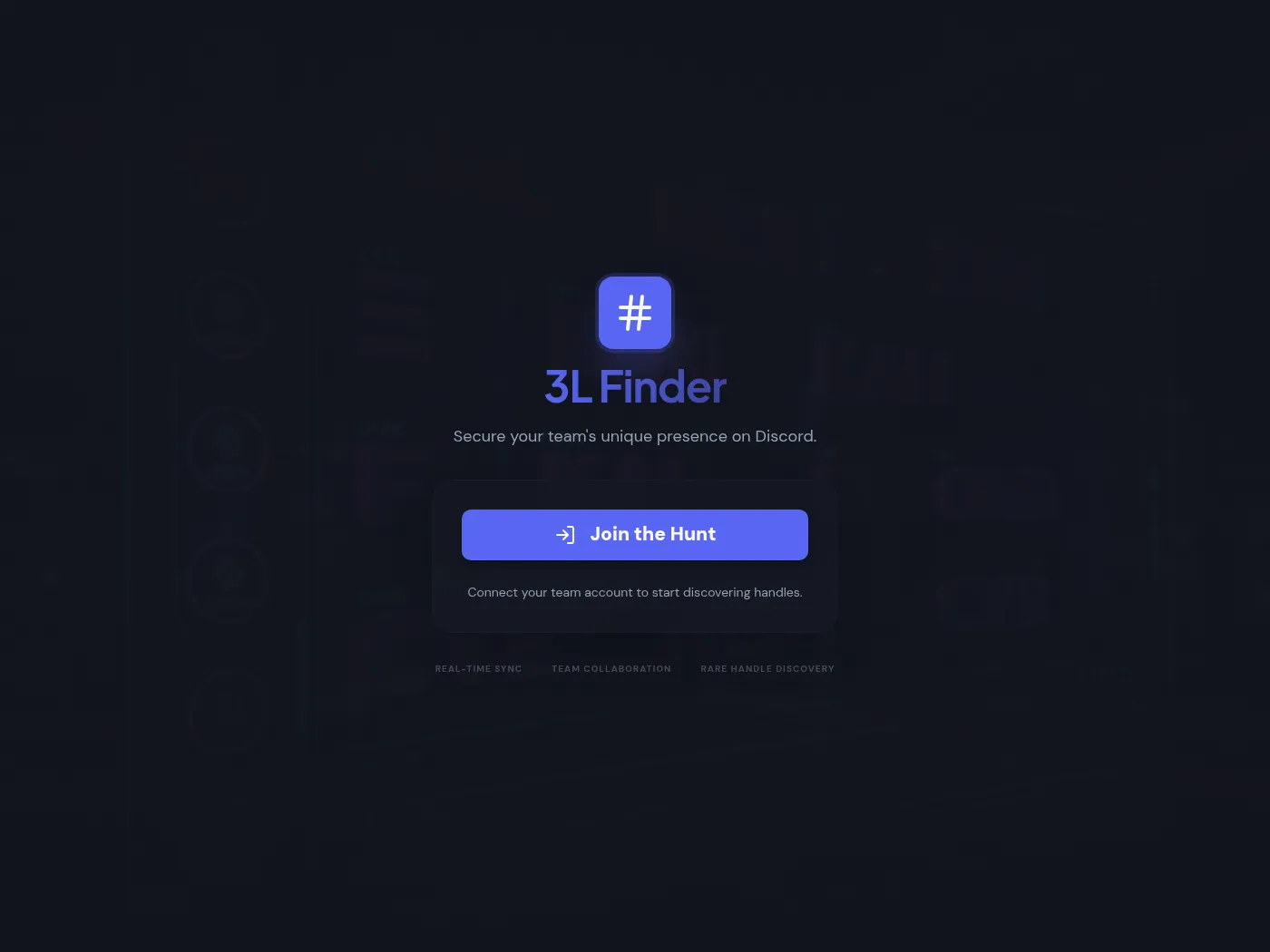 Discord Handle Finder