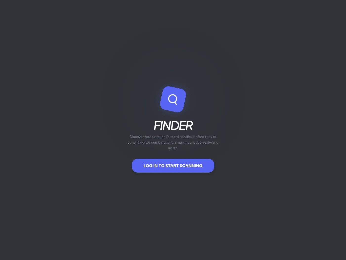 Untaken Discord Name Finder