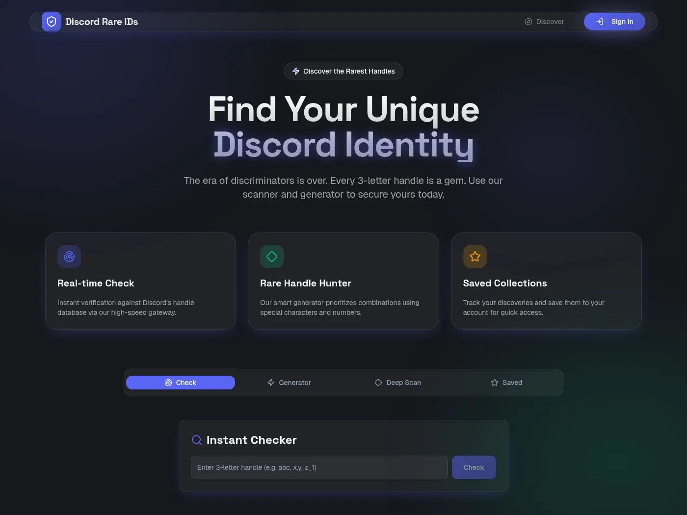 Discord Name Finder