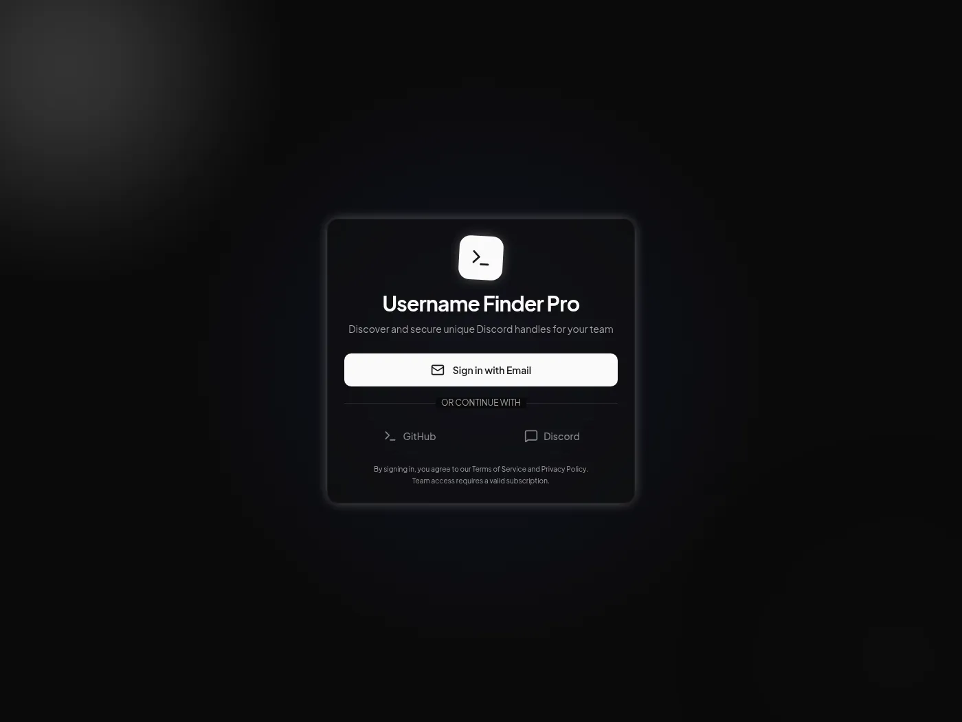 Username Finder Pro