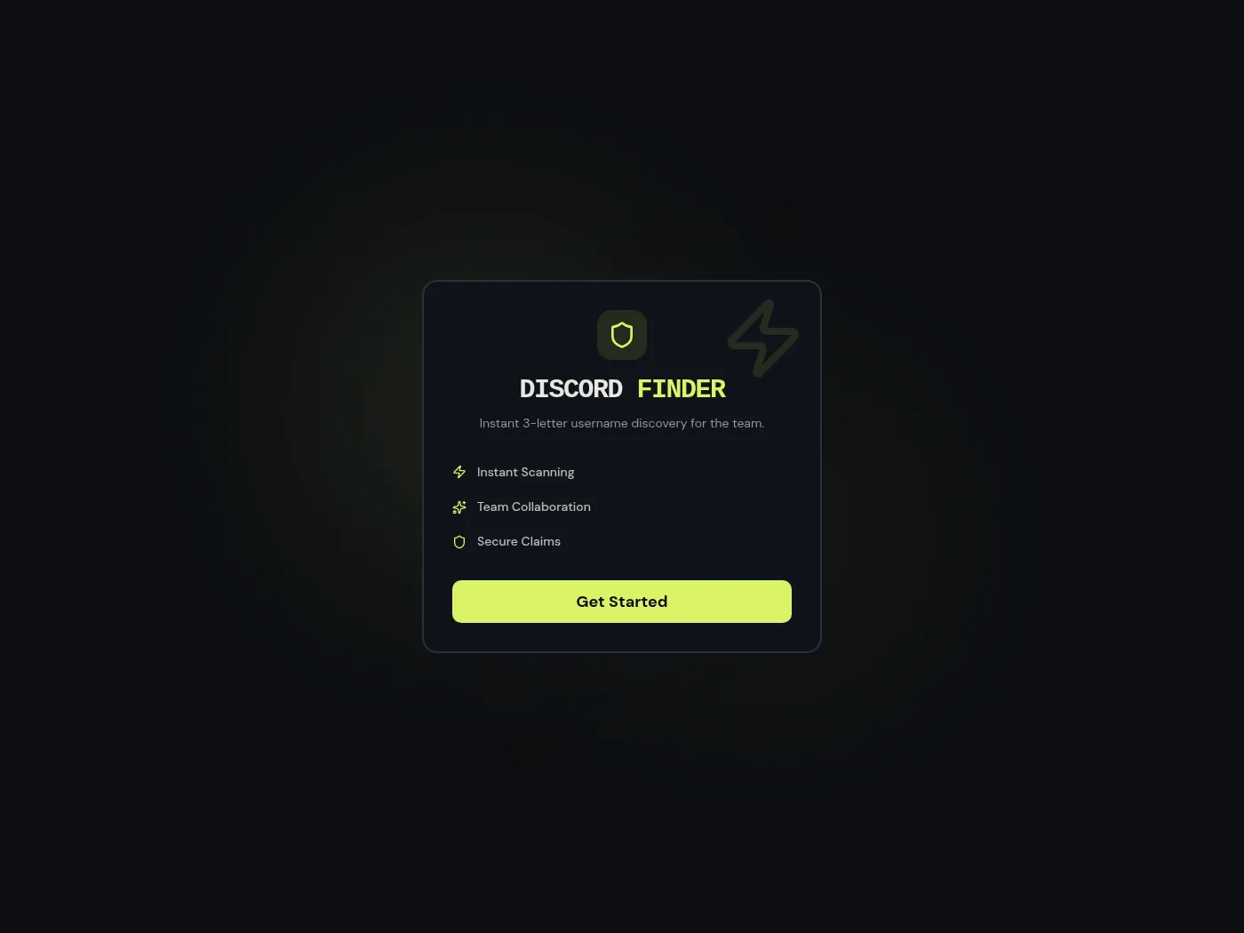 Discord Name Finder
